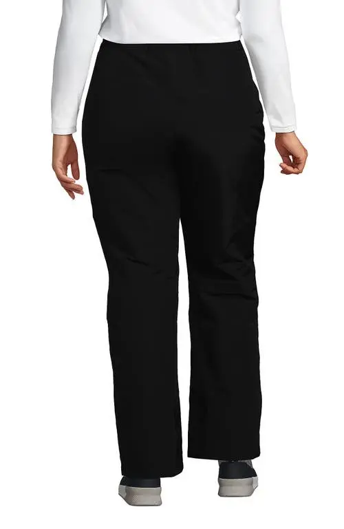 LANDS' END Squall Waterproof Insulated Snow Pants - Black