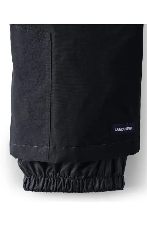 LANDS' END Squall Waterproof Insulated Snow Pants - Black