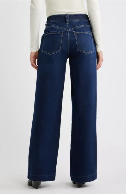 Wit & Wisdom Sam High Waist Wide Leg Jeans