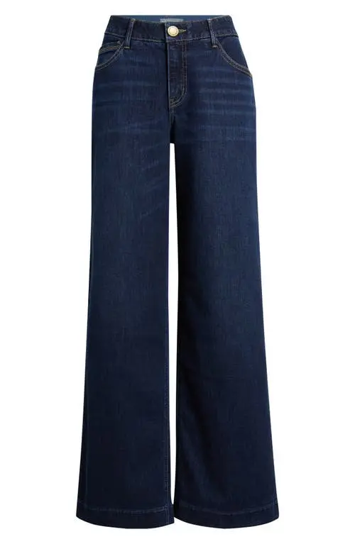Wit & Wisdom Sam High Waist Wide Leg Jeans