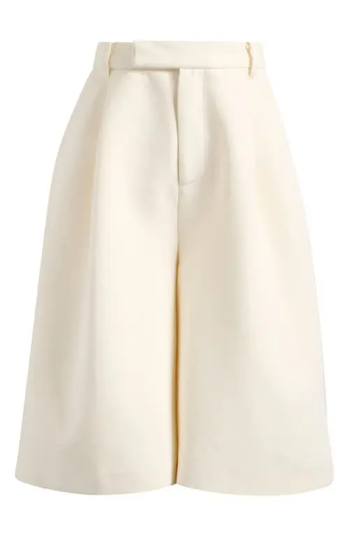 Oddmuse Wide Leg Knee Length Bermuda Shorts