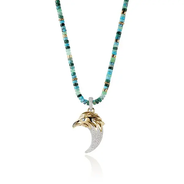 John Hardy Artisan Series Legends Eagle Necklace Set - Multicolor