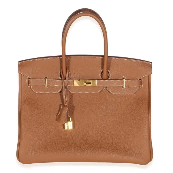 Hermès Gold Togo Birkin 35 Ghw