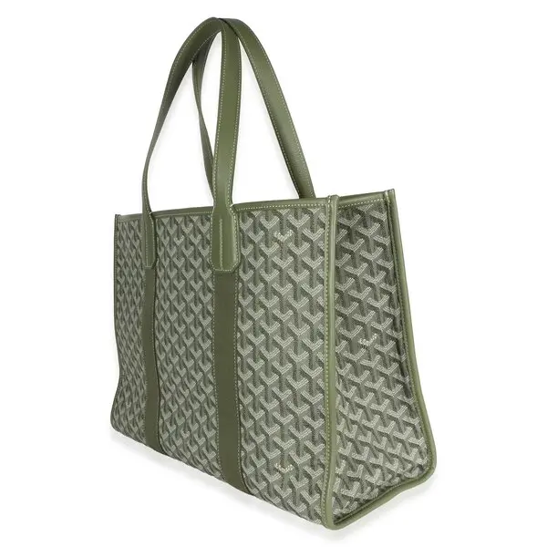 Goyard Villette Tote In Canvas - Green