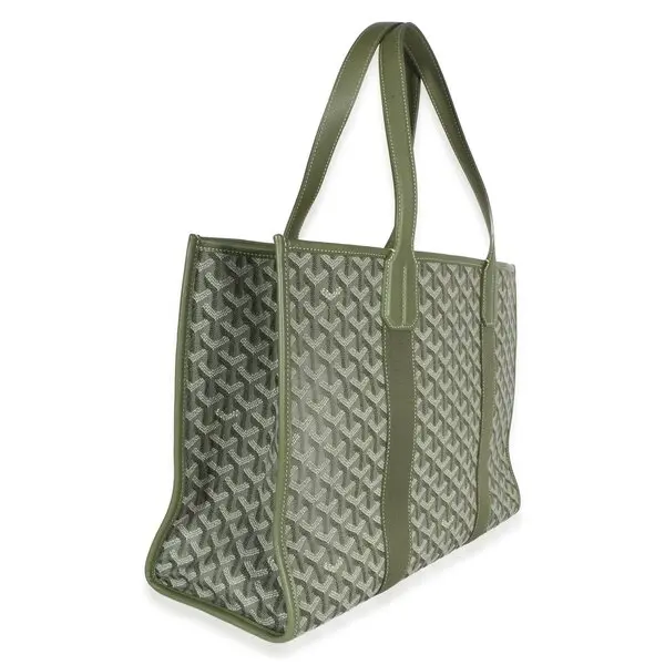 Goyard Villette Tote In Canvas - Green