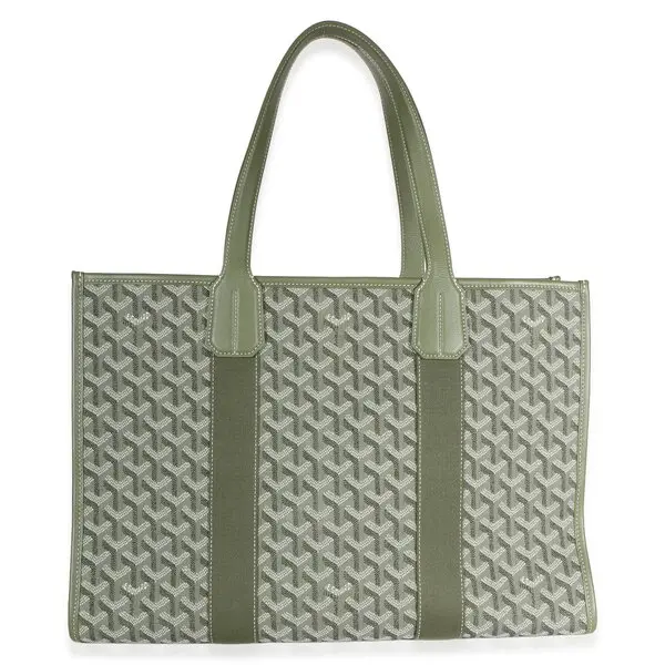 Goyard Villette Tote In Canvas - Green