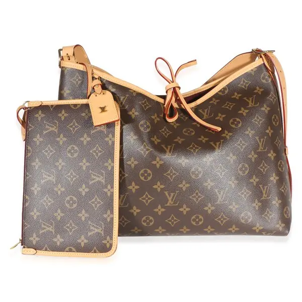 LOUIS VUITTON Monogram Canvas Carryall Mm