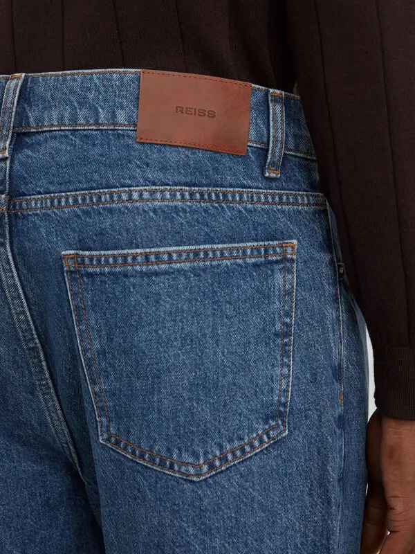 REISS Jimmy Relaxed Straight-leg Jeans