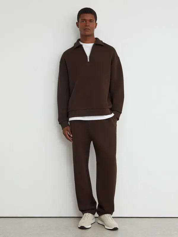 REISS Suede Grant Suede Suede Lightweight Runner Trainers