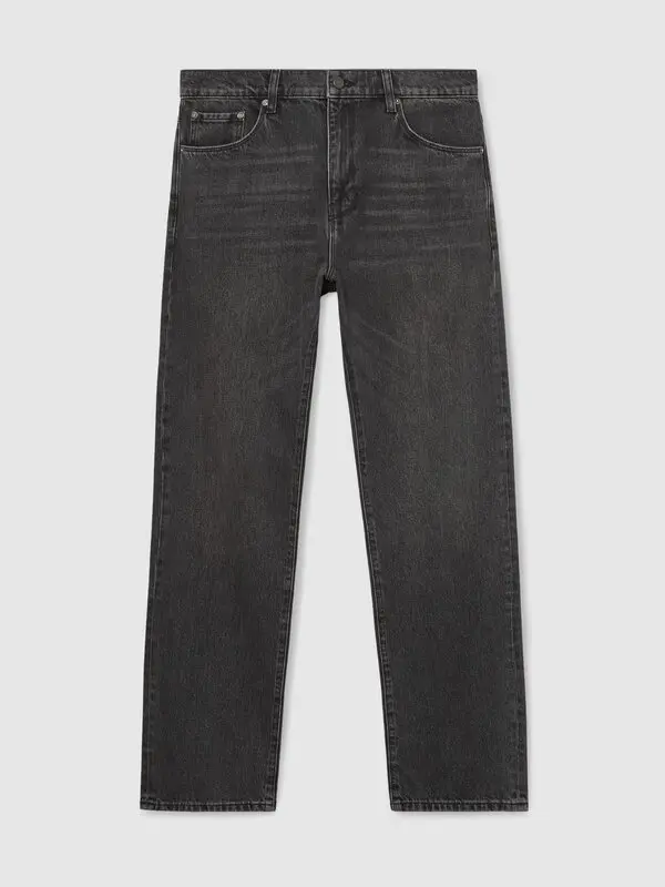 REISS Stones Relaxed Straight-leg Stonewashed Jeans