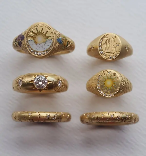 CECE JEWELLERY The You Are My Sun Ring