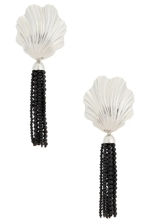 JULIETTA Aria Earrings In Metallic Silver