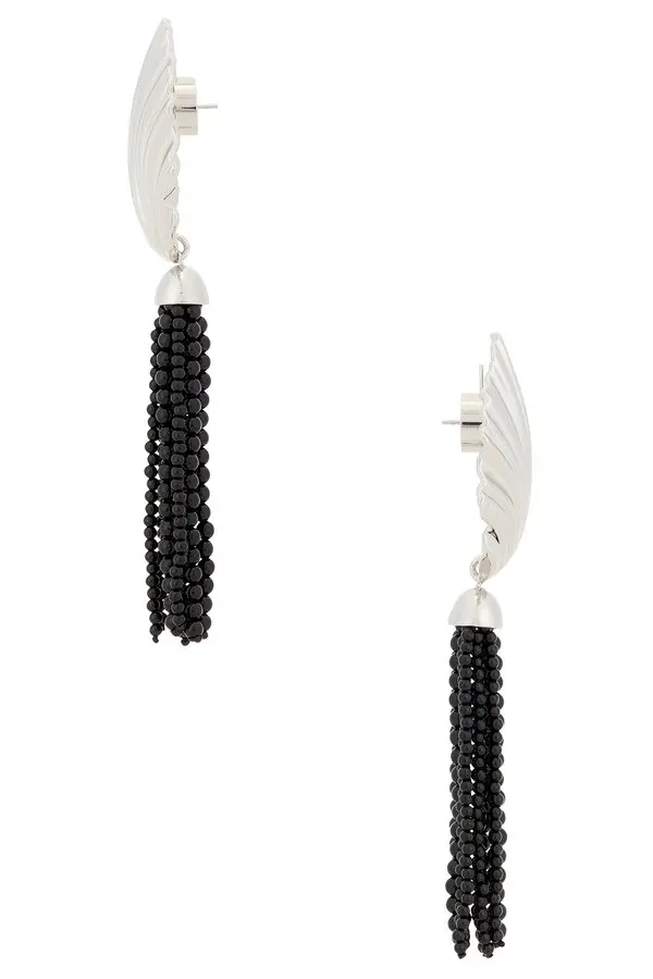 JULIETTA Aria Earrings In Metallic Silver