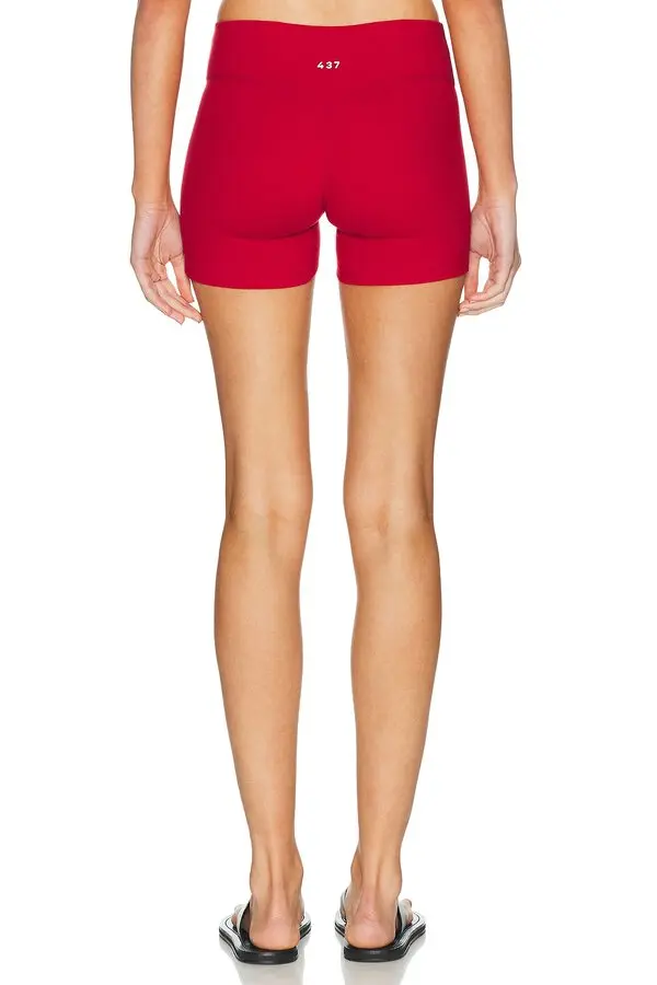 437 The Micro Short - Scarlet