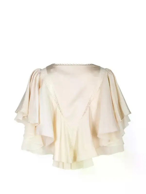 Cinq À Sept Mary Ruffled Button-front Top