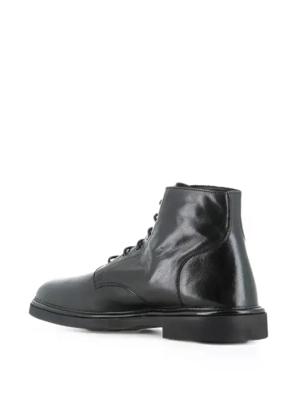ALEXANDER HOTTO Lace-up Leather Ankle Boots