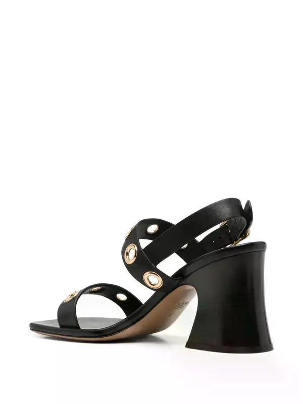 Chloé Janis Sandals With Gold-tone Hardware