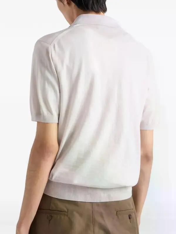 Prada Superfine Wool Polo Shirt
