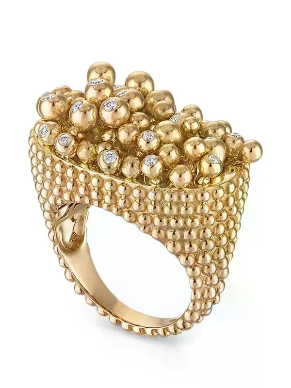EDEN PRESLEY Bubbles Explosion Diamond Ring