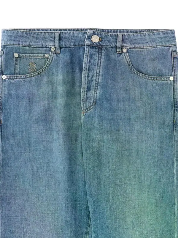 Brunello Cucinelli Lightweight Denim Five-pocket Trousers