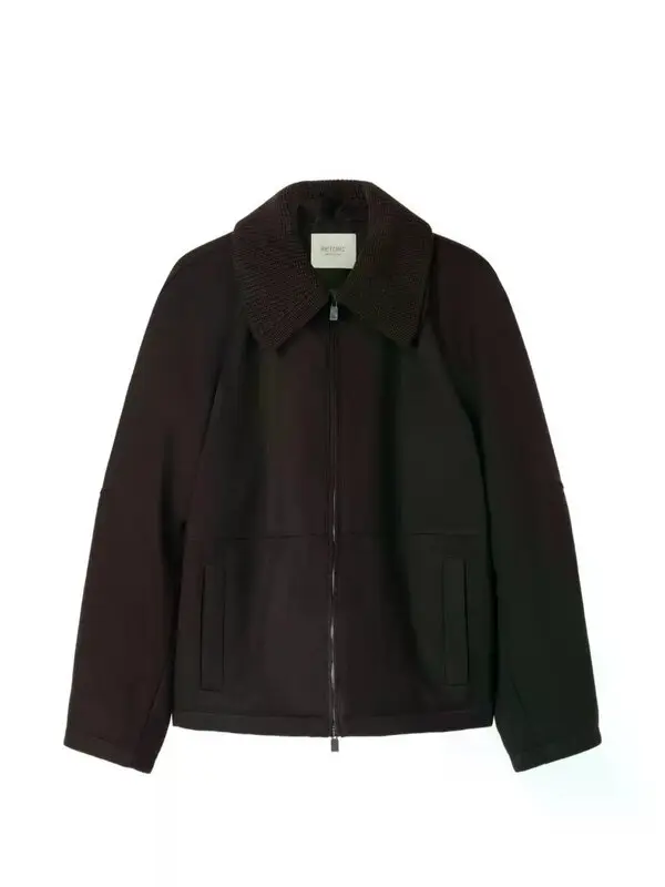 RETORI Detachable-collar Wool Jacket