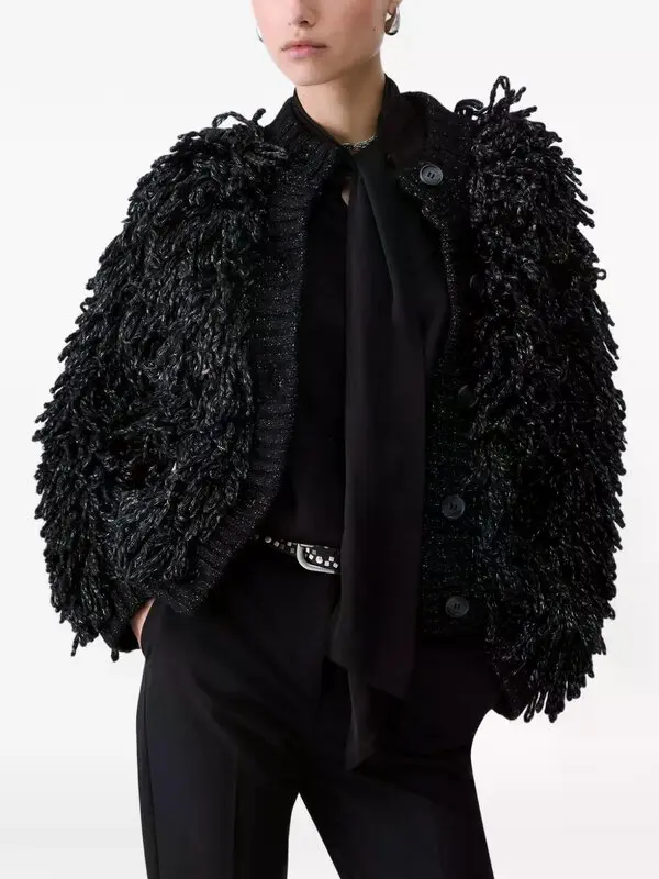 Liu Jo Soft Knit Jacket - Black