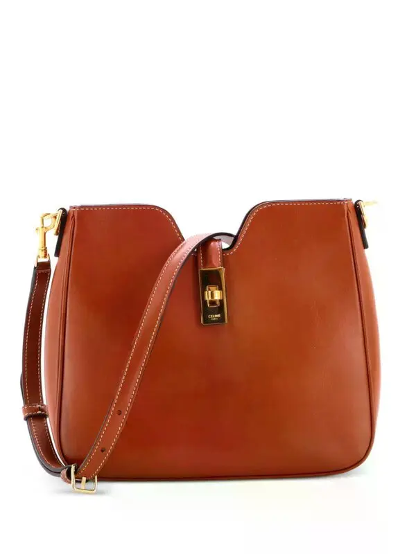 Celine Camille 16 Soft Leather Small Shoulder Bag - Brown