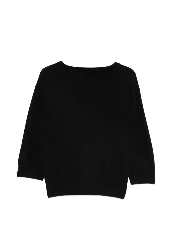 Extreme Cashmere Pearl V-neck Sweater