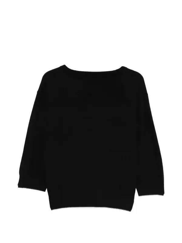 Extreme Cashmere Pearl V-neck Sweater