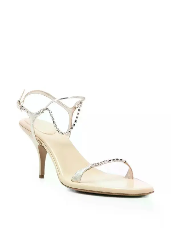 Chloé Zia Crystal-embellished Sandals