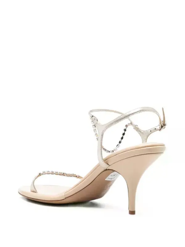 Chloé Zia Crystal-embellished Sandals
