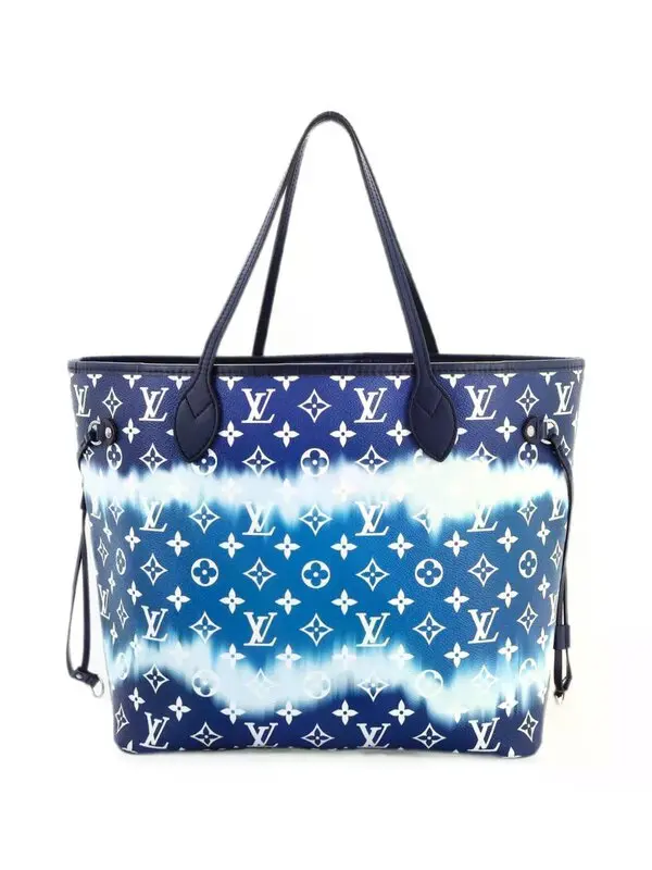 LOUIS VUITTON Neverfull Nm Limited Edition Escale Monogram Giant Mm Tote Bag - Blue