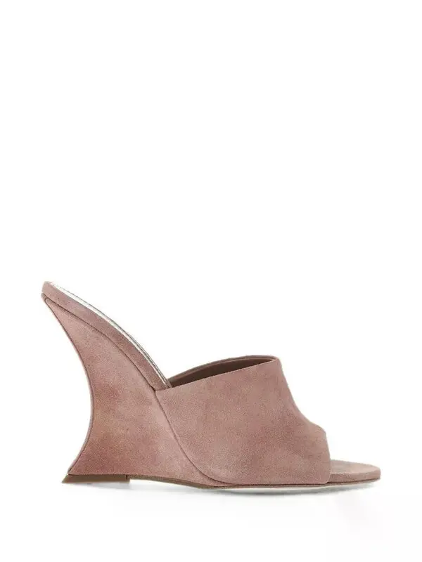 Paris Texas Nina Wedge Mules
