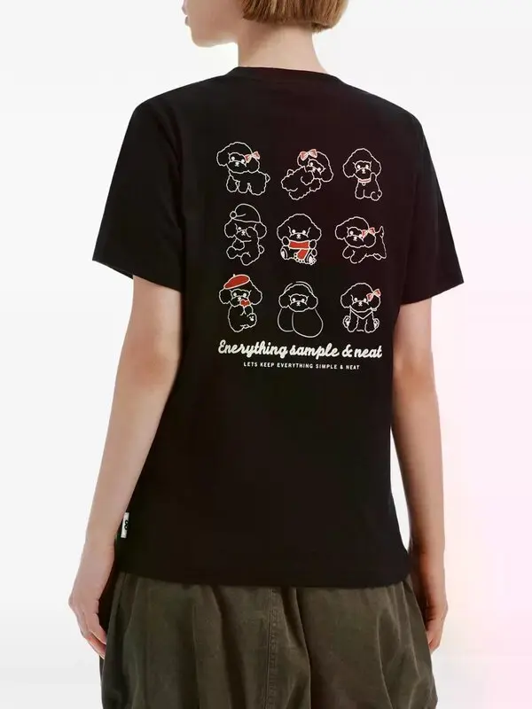 CHOCOOLATE Graphic-print Cotton T-shirt