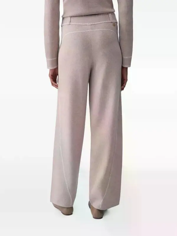 Liu Jo Trousers With Contrast Stitching