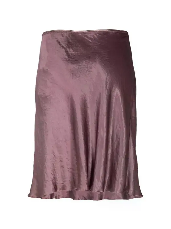 Vince Satin-effect Mini Slip Skirt