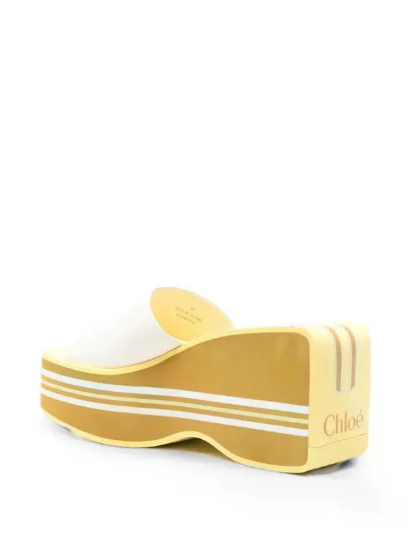 Chloé Swimming Cool Wedge Mules