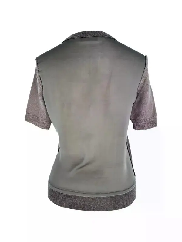 LANVIN Short-sleeve Knitted Top