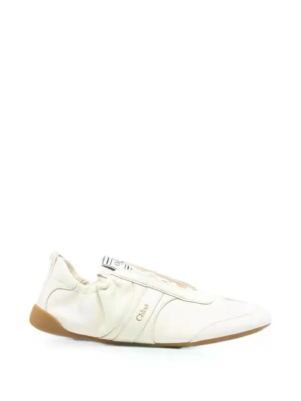Chloé Kick Leather Sneakers