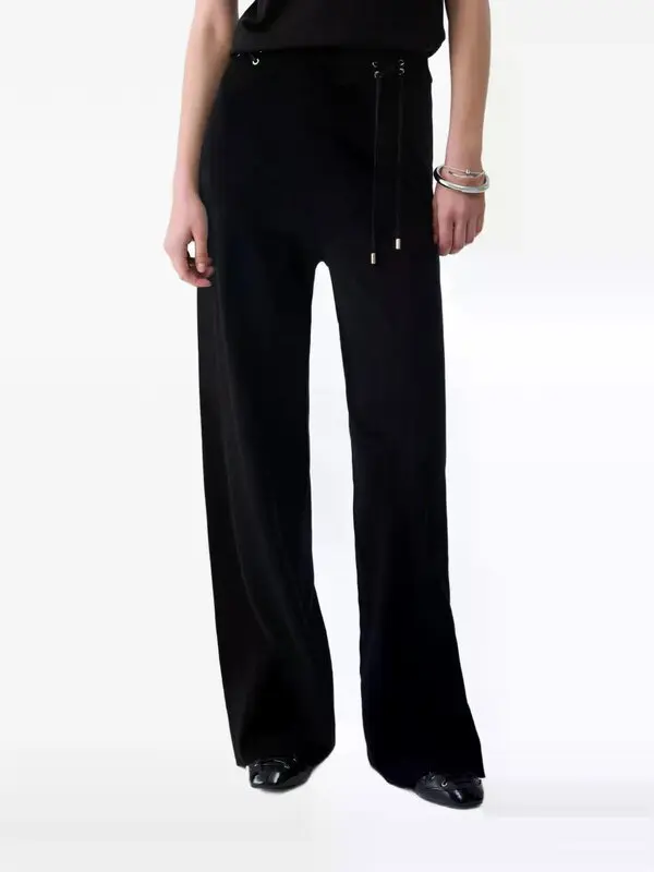 Liu Jo Knit Trousers With Drawstrings
