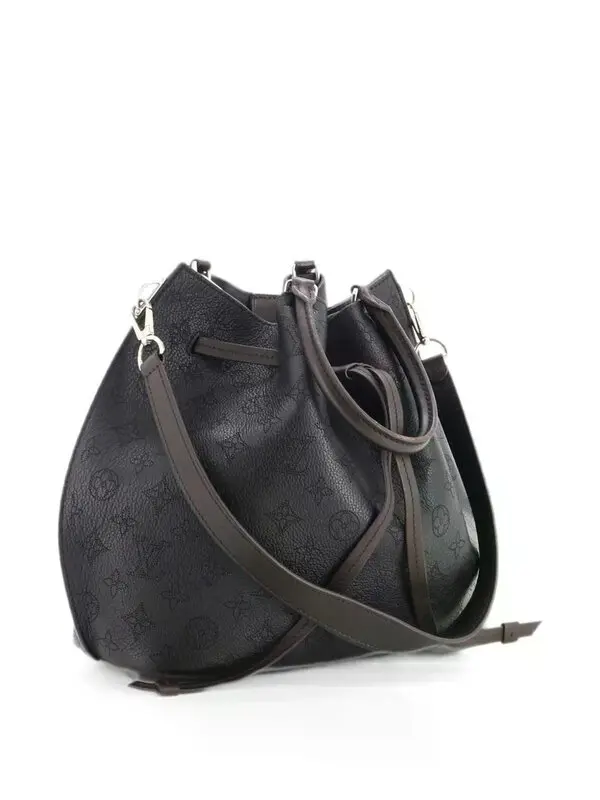 LOUIS VUITTON Girolata Handbag Mahina Leather Tote Bag