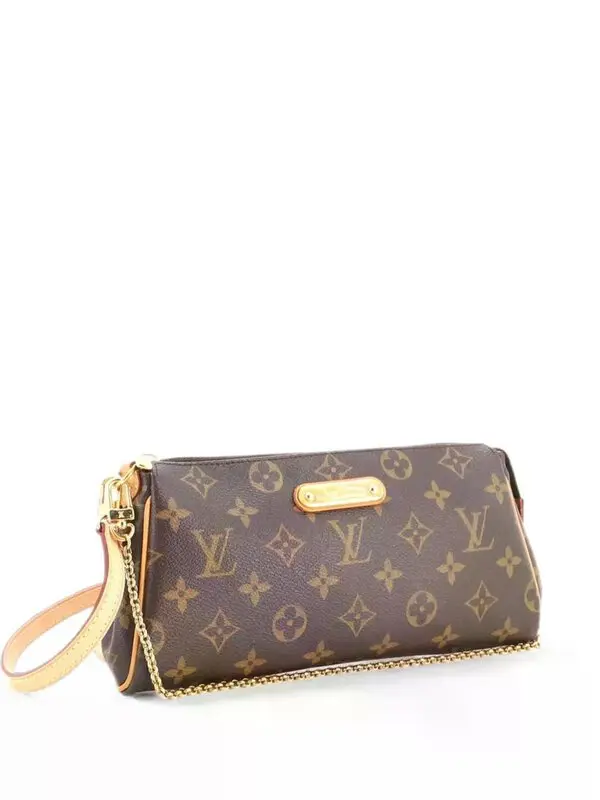 LOUIS VUITTON Eva Handbag Monogram Canvas Clutch Bag