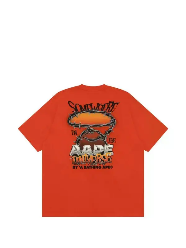 AAPE BY *A BATHING APE Aapeunvs Graphic-print T-shirt