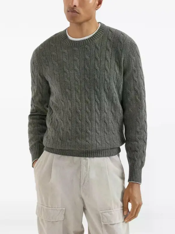Brunello Cucinelli Cable-knit Cashmere Sweater