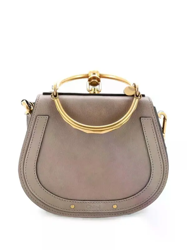 Chloé Nile Leather Small Crossbody Bag - Brown