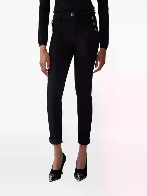 Liu Jo Skinny Jeans With Decorative Buttons