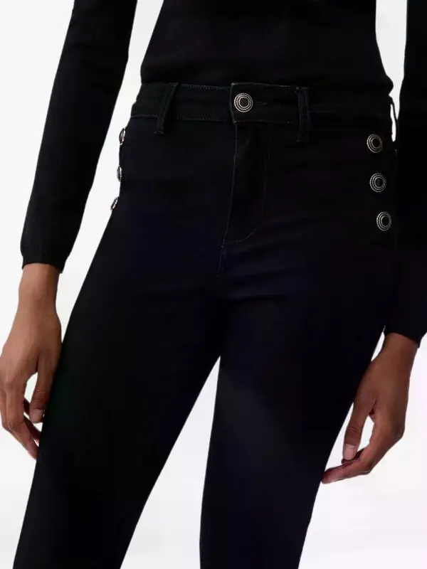 Liu Jo Skinny Jeans With Decorative Buttons