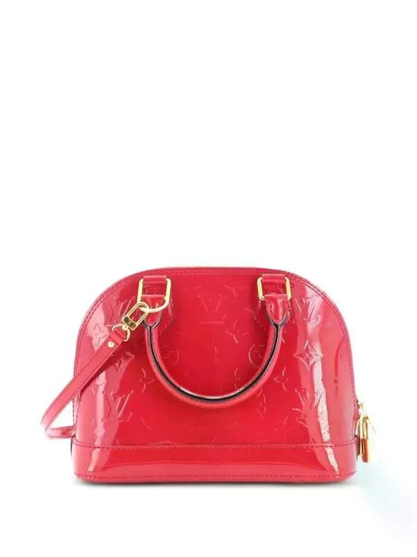 LOUIS VUITTON Alma Handbag Monogram Vernis Bb