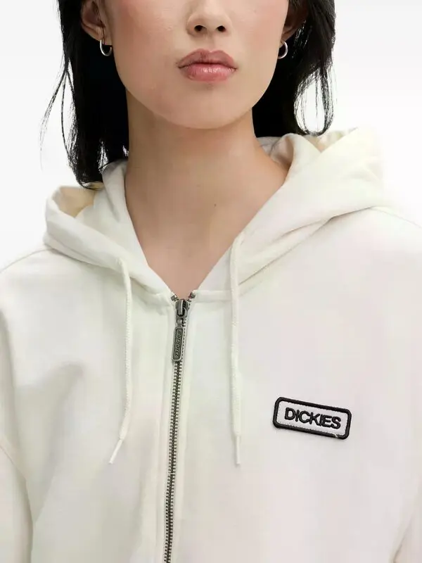 Dickies Deshler Logo-patch Zip-up Hoodie