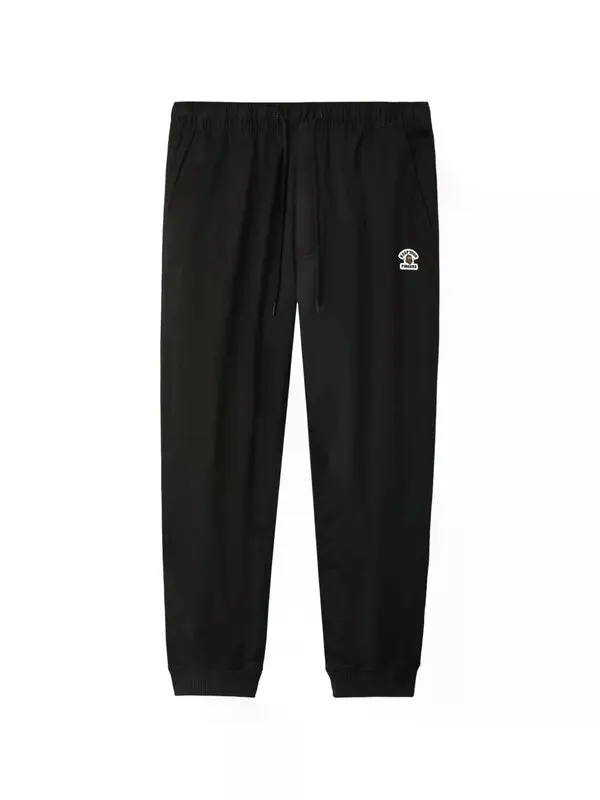 FINGERCROXX Logo-patch Drawstring-waist Track Pants